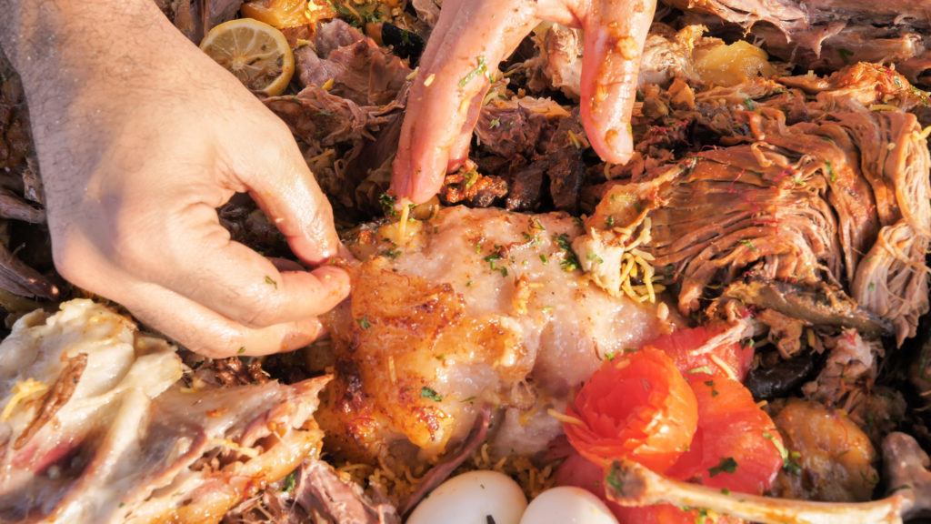 Eating Camel Meat in Dubai - The Whole Camel Platter! - The Food Ranger